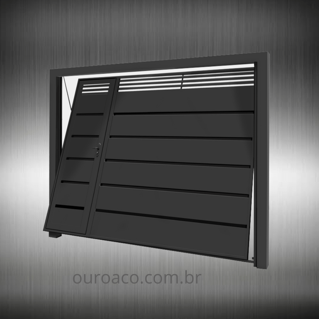 Portão fechado garagem